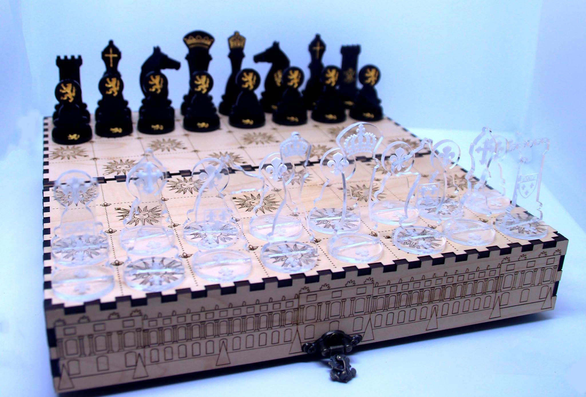 Royal chess set – World of Dorkcraft